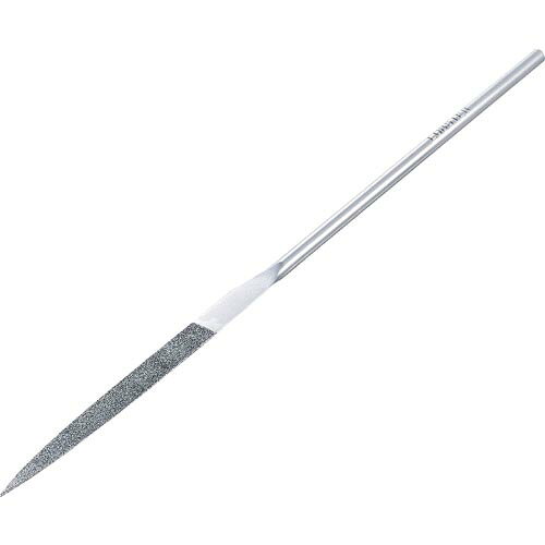 特長：ダイヤモンド砥粒をヤスリ台金に均一に分布させ、砥粒の鋭利な切れ刃を強固に保持して表面に突出させているため、最初の鋭い切れ味のまま長寿命を保ちます。タイプ(精密用；仕上げ研削・修正・すり合わせなど、鉄工用：荒研削・剛性を要する重研削など...