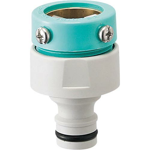 特長：蛇口にビスで取り付ける散水ホース用の元口です。別売ジョイント（PL70-50）を接続するとホースがワンタッチで着脱できます。用途：SANEI製PL70-50（ジョイント）がワンタッチで着脱できる。仕様：適合蛇口外径(mm)：15〜20...