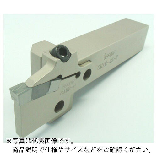 特長：アダプター交換式ホルダーです。用途：外径旋削、溝入れ加工用。仕様：幅(mm)：2.4ノーズR(mm)：0.16右勝手8度一般鋼・鋳物加工用ブレーカー材質／仕上：超硬チップ