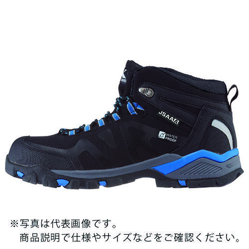 特長：防水機能を搭載したセフティシューズです。用途：一般作業に。仕様：寸法(cm):30.0足幅サイズ:EEE色:ブラック規格:JSAA規格 A種耐圧迫荷重(kN):10±0.1US(アメリカ)規格サイズ:11.5UK(イギリス)規格サイズ...