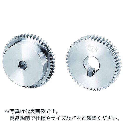 特長：小型精密歯車です。追加工がしやすい平歯車です。品番末尾Hは歯部高周波焼入済です。用途：一般産業機械、医療機器、食品機械に使用。仕様：歯数：85形状：B1基準円直径(mm)：φ170歯幅(mm)：20穴径(mm)：φ20モジュール：2歯...