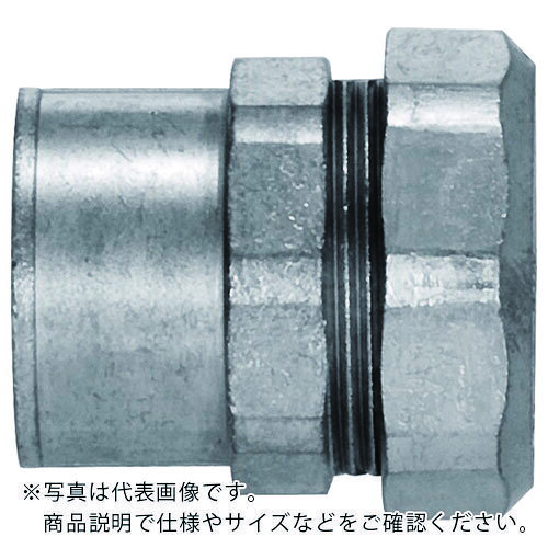 特長：ケイフレックスと鋼製電線管を接続するためのコンビネーションカップリングです。用途：ケイフレックスと厚鋼電線管の接続に。仕様：タイプ：コンビネーションカップリング寸法(mm)A：47.1寸法(mm)L1：16.0寸法(mm)L2：25挿...