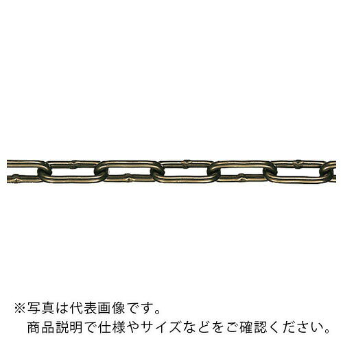 特長：軽くて、耐久性・耐食性に優れている色付のアルミ製チェーンです。アルマイト処理を施しているため、耐食性が向上し、9色の多彩な色展開をしてます。仕様：全長(m)：29.1〜29.9線径d(mm)：3内長P(mm)：24内幅W(mm)：5使...