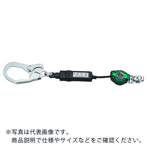 特長：小型、軽量タイプのロック装置付巻取器です。装着時の収まりを考慮して予めストラップを50mm引き出しています。また、ストラップには巻取器に引き込まれる張力がかかっています。用途：建設・土木・造船・橋梁・鉱山・工場・プラントなどに。仕様：...
