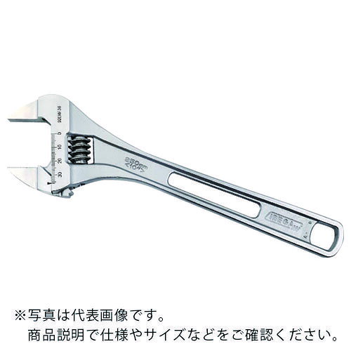 特長：標準品比で25％口開きが大きいワイドタイプです。ハンドル部が肉抜きされており軽量です。最大口開き時に突き出し部が小さく邪魔になりません。ヨーロッパ産の高品質な合金鋼を使用しており剛性が高く耐久性に優れています。ニッケルクロムコーティン...