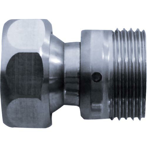 特長：耐久性に優れたSUS303を使用し樹脂製に比べ格段に長寿命になっています。ネジ式のため、樹脂クーラントホースに比べ保持強度が格段に向上しています。保持強度が高いため、高圧クーラントや機械振動、切り屑による干渉などでホース形状の変化があ...