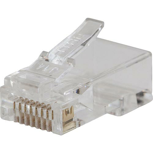 特長：専用工具（VDV226-110A）を用いて圧着と同時にケーブルを切断するため失敗せずに圧着できます。単線より線共有タイプです。用途：CAT6ケーブルのRJ45コネクタ端末処理にデータ通信配線の結線にPoE対応機器への配線接続に仕様：カ...