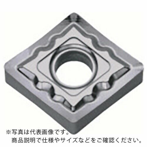 特長：硬度、靭性が高く、鋳鉄加工時の耐摩耗性に優れています。用途：旋削加工用。被削材：鋳鉄、非鉄金属、非金属。仕様：チップ形状：ひし形80°厚さS(mm)：4.76厚さ(mm)：4.76ノンコート呈色：輝灰色AHブレーカ：中〜荒(アルミ・非...