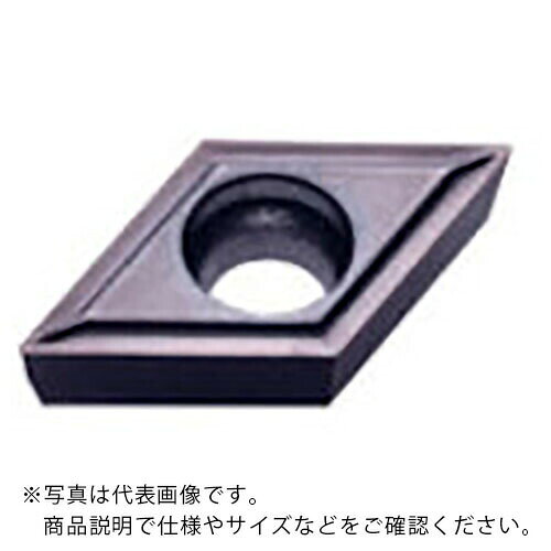 特長：母材との付着強度が強く、耐熱性・耐酸化性に優れています。用途：被削材：炭素鋼、合金鋼、ステンレス鋼、鋳鉄、焼き入れ鋼。仕様：PVDコート旋削チップCOAT　●代表画像について 商品によっては、代表画像を使用している場合がございます。 ...