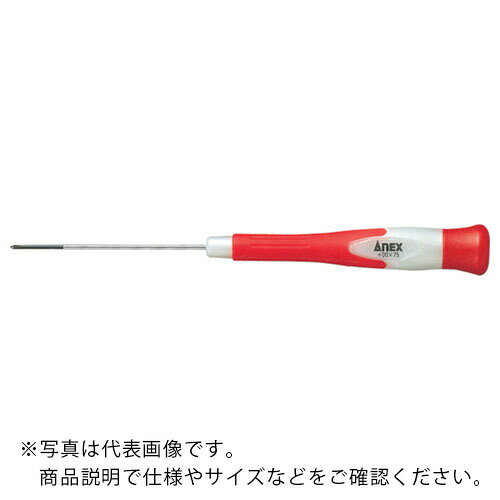 特長：力が入りやすい四角断面形状ハンドルです。ソフトグリップを採用しています。仕様：刃先：［［＋］］0軸長(mm)：100全長(mm)：208材質／仕上：軸：特殊合金鋼グリップ：ポリプロピレン、エラストマー樹脂　●代表画像について 商品によ...