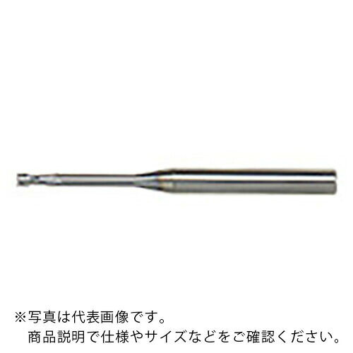 特長：アンダーカットタイプのため深溝加工に最適です。用途：炭素鋼、合金鋼、プリハードン鋼、焼入れ鋼(〜55HRC)、鋳鉄、銅（湿式）、チタン合金（油性切削油）、超耐熱合金（油性切削油）仕様：刃径(D)：1.5刃長(L)：2.3全長(L)：4...