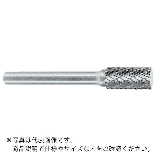特長：独自開発の刃形状により、高速回転使用時にバーが不用意に被切削物に喰いこんでしまうことがないため、滑らかに加工でき能力アップに貢献します。用途：仕様：形状：円筒型(シングルカット)刃径(mm)：6.3刃長(mm)：12.7軸径(mm)：...