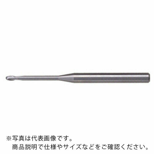 特長：樹脂加工用ロングネックボールエンドミルです。首部のアンダーカット処理により深溝形状の加工に最適です。用途：被削材:アルミ合金、銅、樹脂。対応被削材:銅、樹脂、炭素鋼、合金鋼、プリハードン鋼、鋳鉄、アルミ合金、グラファイト仕様：ボール半...