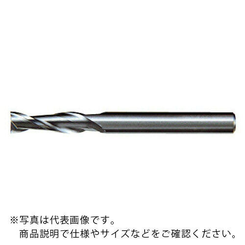 特長：樹脂加工用ミディアム刃長エンドミルです。独自刃形で樹脂加工で抜群の加工面が得られます。刃長は外形の3倍です。(一部1.5倍・2倍)用途：対応被削材:樹脂、アルミ合金、銅仕様：外径(φD)：0.5刃長(L)：1.5全長(L)：45シャン...