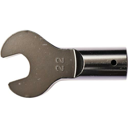 特長：ヘッド交換式トルクレンチ用スパナヘッドです。仕様：適合トルクレンチ：N6〜N25LCK、N6〜N25SPCK、DTC-CN500REV、DTCN10REV、N6〜N25GCK有効長(mm)：45二面幅寸法(mm)：22寸法(mm)頭：...
