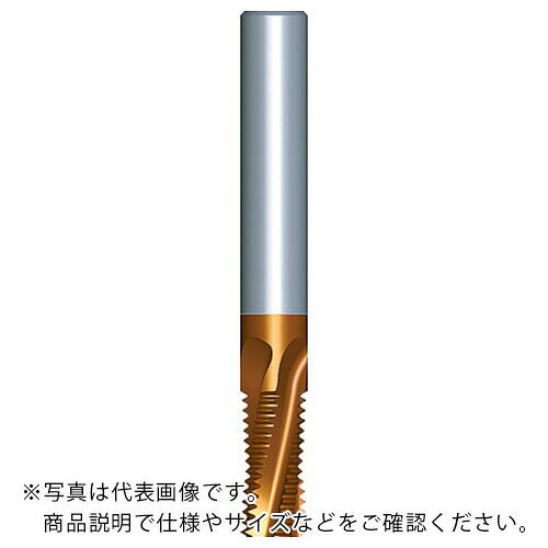 特長：ねじ加工がワンパスでできます。止まり穴の隅まで有効ねじを切ることができます。右ねじ左ねじに関わらず、径の異なる同一ピッチのねじを一つの工具で加工できます。スパイラル刃なので仕上がりがきれいになります。用途：被削材:炭素鋼、合金鋼、ステ...