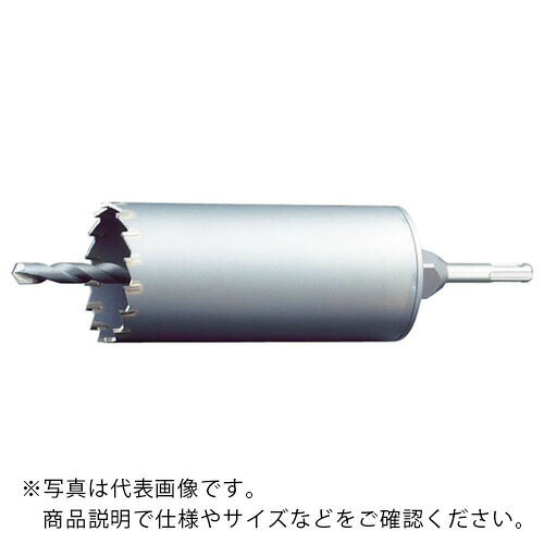 特長：設備工事（電設水道配管）に適しています。切削性、耐久性そのままに低価格を実現しています。刃先に振動と回転を与え、被削材を砕きながら切削できます。スピーディーな穴あけが可能です。仕様：刃径(mm)：110有効長(mm)：135刃厚(mm...