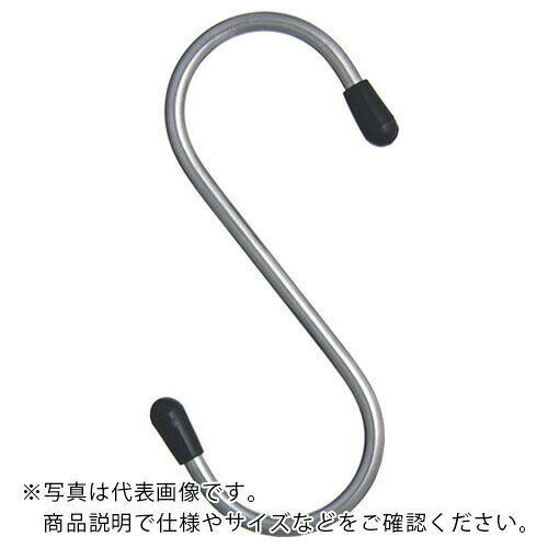 特長：ステンレス製でサビに強いです。吊り下げ、引っ掛けには、ベーシックなパーツで安価です。用途：物の吊り下げ、引っ掛けとして。仕様：使用荷重(kN)：0.09D(mm)：4.0L(mm)：150S(mm)：38材質／仕上：ステンレス（SUS...