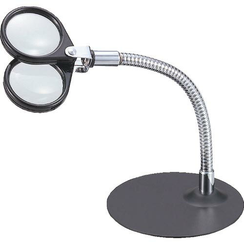 特長：細かい作業に便利。目をレンズに近づけて使用してください。広い視野を得ることができます。4倍のスタンドルーペで、2枚合わせると7倍になります。作業時には両手が使えるスタンドタイプのルーペです。用途：細かい作業、工場内の検査。仕様：倍率(...
