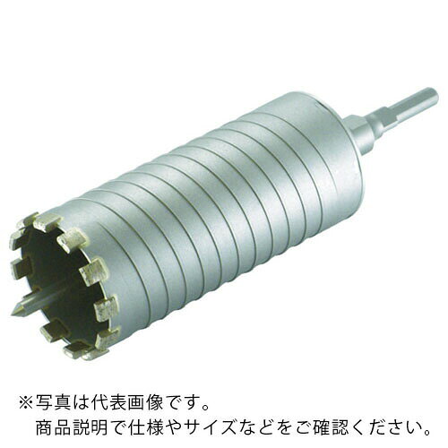 特長：水を使わずに乾式で鉄筋コンクリート（3分筋まで切断）に穴あけ可能です。センターピン方式、回転力のみの切断で、振動騒音も大幅に低下します。用途：被削材:鉄筋コンクリート（3分筋まで切断）、硬質サイディングボード、樹脂系人造大理石、モルタ...