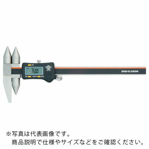 特長：1本で穴と穴のピッチ、端面から穴までのピッチも直読できます。誰でも使える最先端のノギスです。用途：穴あけ加工現場でのピッチ測定に。多穴同径のセンターピッチ（間隔寸法）仕様：測定範囲(mm)：15〜200(上段)、7.5〜200(下段)...