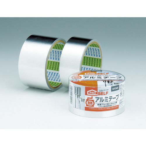 特長：高温のかかる場所の補強や補修に最適です。耐熱性の高いアルミテープです。用途：エンジンルーム内など高温のかかる箇所の補強・補修に。ポット式ストーブや給湯器のダクトシールの補強に。仕様：色：シルバー幅(mm)：38長さ(m)：9厚さ(mm...