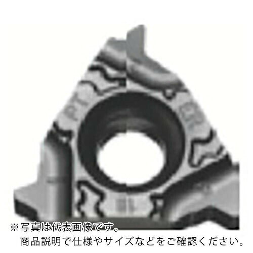 特長：外径ねじ切り加工用チップです。用途：外径ねじ切り加工用。仕様：適合ホルダ：KTNR-16/KTNSR-16型外径　管用テーパねじ【Rc(PT)(BSPT)】被膜構成：TiAlN呈色：灰紫色TFシリーズ：高品位金型仕様材質／仕上：PVD...