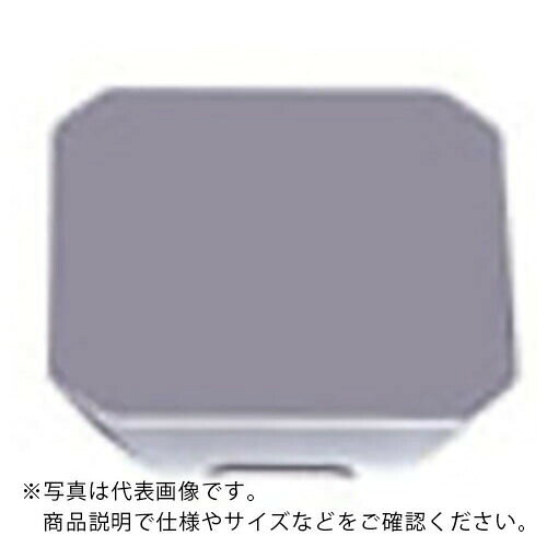 特長：耐欠損性、耐熱裂性に優れたフライス加工用高靭性材種です。用途：被削材：鋼。仕様：適合被削材：鋼フライス用インサート鋼用サーメット材種材質／仕上：サーメット