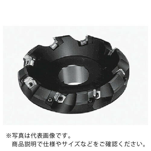 特長：くさび止め式正面フライスカッタです。用途：平面加工用。仕様：刃数(枚)：6.勝手：R加工径(mm)：125.00本体外径(mm)：145.20機械側取付け部径(mm)：38.100取付部穴深さ(mm)：38.000キー溝幅(mm)：1...
