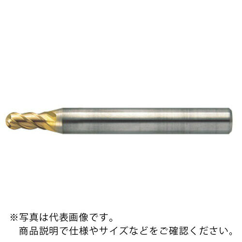 特長：高能率高送り加工とミガキレス加工の両立です。4枚刃でありながら、ワイドなチップポケットで良好な切削排出性を実現しました。全長を短くし、工具突き出し長を抑えることでより高速・高精度加工が行えます。外径公差:0/-0.02です。焼ばめホル...