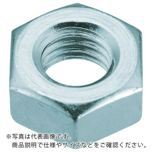 特長：片面面取りの一般的な六角ナットです。仕様：呼び径：M12×1.75二面幅寸法(mm)：19高さ(mm)：10強度区分：4T(適合ボルト強度区分：3.6〜4.6・4.8)ナット種類：1種ナットねじピッチ(mm)：1.75寸法(mm)e：...