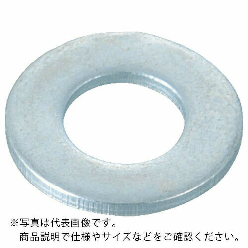 特長：耐食性のあるステンレス（SUS304）の材質を使用しています。仕様：呼び径：M6外径(mm)：13内径(mm)：6.5厚さ(mm)：1.0旧JISの規格ですが現在も一般的に流通しています。材質／仕上：ステンレス（SUS304）相当材　...