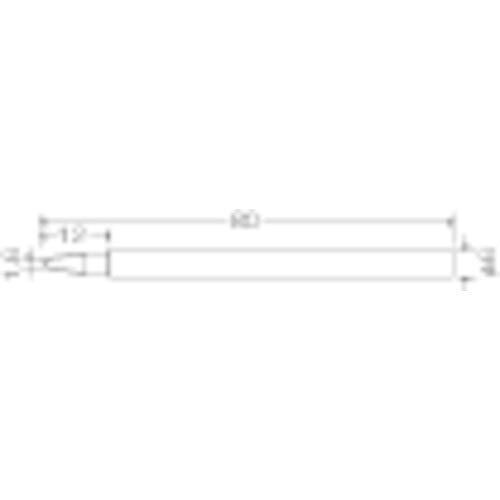 仕様：適合機種：KS-60R全長(mm)：80適合コテ：KS-60R　●代表画像について 商品によっては、代表画像を使用している場合がございます。 商品のカラー、サイズなどが異なる商品をイメージ画像として 使用させて頂いている場合がございま...