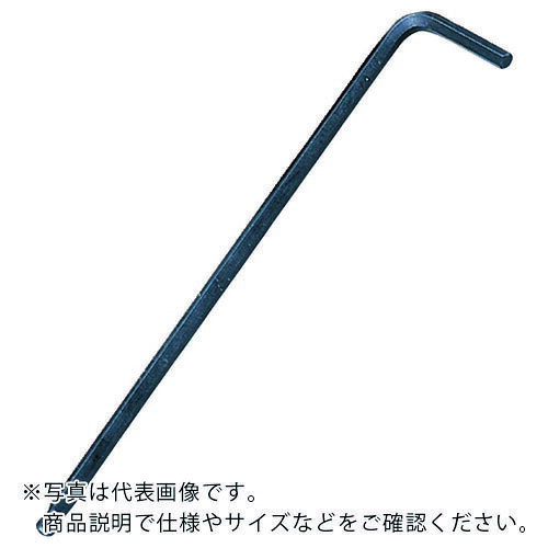 特長：ボールポイント加工で、斜め作業の早回し、仮締めが可能です。仕様：対辺寸法(mm)：6首下寸法(mm)：34全長(mm)：154対辺(mm)：6ミリサイズロングタイプ材質／仕上：特殊合金鋼表面処理：リン酸亜鉛皮膜　●代表画像について 商...