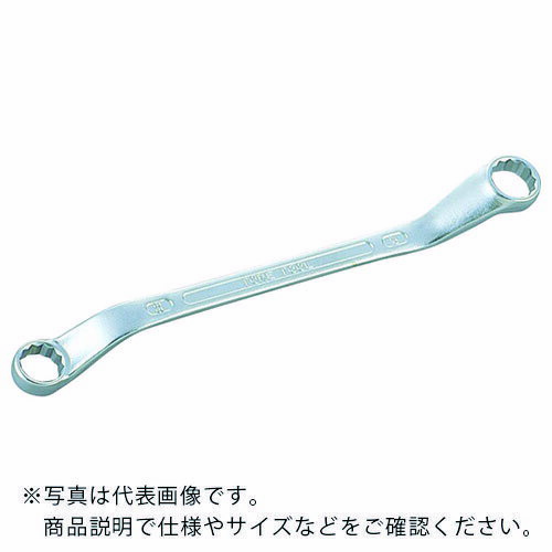 特長：柄部の曲がり角度が45°になっていますので、周辺の障害物を避けて作業ができます。仕様：対辺寸法(mm)：26×29全長(mm)：384材質／仕上：構造用鋼表面処理：メッキ処理　●代表画像について 商品によっては、代表画像を使用している...