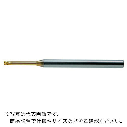 特長：高性能・高品位な加工に効果を発揮するロングネックラジアス形状です。生材〜高硬度材の切削が可能です。外径交差：0/-0.015（D≦5）、-0.005/-0.02（D＝6）、コーナーR精度：R±0.005です。用途：被削材:プリハードン...