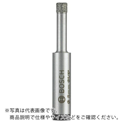 特長：ビット内部に充填されている植物性オイルにより穿孔部分を冷却します。切りかすの除去は不要です。用途：被削材：磁器タイル他すべてのタイル。仕様：刃径(mm)：7有効長(mm)：20全長(mm)：80適合機種：チャック把握径13mmの電動ド...