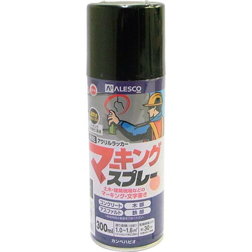 特長：マーキング・文字書きに最適な細吹き丸形ノズルです。用途：工事現場の施工前のマーキング。仕様：色：黒容量(L)：0.3乾燥時間：約30分(20℃)、約1時間(冬)塗り重ね可能時間：1時間以上(20℃)、2時間以上(冬)塗布面積：1〜1....