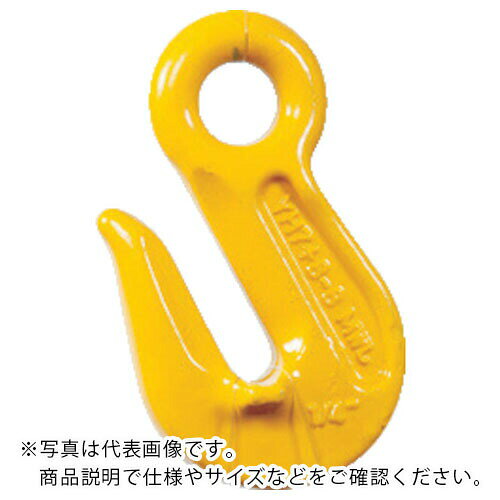 特長：チェーンを引っ掛けて長さ調整が出来ます。ラッチをロックすることによって、掛け外れを防止することができ、安全に使用できます。ランチが外開きのため、玉掛けが容易にできます。用途：チェーンの長さ調整に。仕様：基本使用荷重(t)：1.6適合チ...