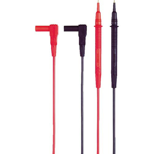 特長：三和電気製テスター用テストリードです。赤・黒1本ずつのセットです。用途：設備機器メンテナンス用。研究開発用。ビル設備メンテナンス用。仕様：適合機種：CD770/PC20/CX506a/EM7000/SP21/DCM60R/DLC470...