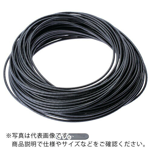 特長：電線・ワイヤー・チューブなどを保護して摩耗を防止します。用途：各種電線の損傷防止に。仕様：色：ブラック長さ(m)：30.48最大結束径(mm)：3.2チューブ外径(mm)：3.2チューブ内径(mm)：2.4厚さ(mm)：0.4使用温度...
