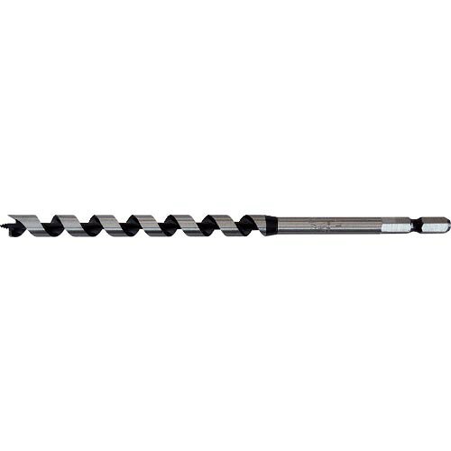 特長：先ねじとケガキ刃の部分を従来のドリルよりも小さくすることにより、切削抵抗を抑えバッテリーの持ちが良くなり、インパクトドライバーでの使用に最適です。用途：被削材:木材。少し深めの貫通穴用仕様：刃径(mm)：9溝長(mm)：110全長(m...