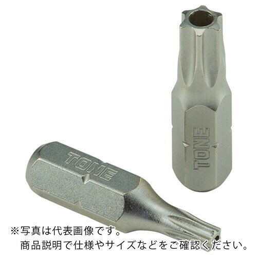 特長：差込角6.35mmのT型トルクス［［R下］］ビット(いじり防止タイプ)です。仕様：全長(mm)：25セット内容：BT-T6H×3個先端規格：T6材質／仕上：構造用鋼　●代表画像について 商品によっては、代表画像を使用している場合がござ...