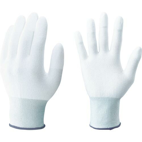 特長：指先部分に発泡ポリウレタンをコーティングし、高いスベリ止め効果を発揮します。長繊維を使用しているため、手袋からのホコリや糸くずの発生を抑えます。高強度ポリエチレン糸を使用した耐切創手袋です。用途：電気電子部品製造業。仕様：色：ホワイト...