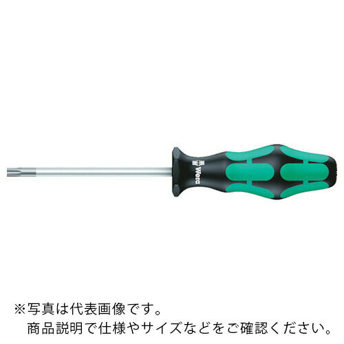 特長：特殊なグリップ形状により、つかみやすさとフィット感を実現しています。ホールディングファンクション（HF）により、着磁機能なしでトルクス［［R下］］ねじを保持することができます。ハンドルの下部が六角形になっているので、傾斜があっても転が...