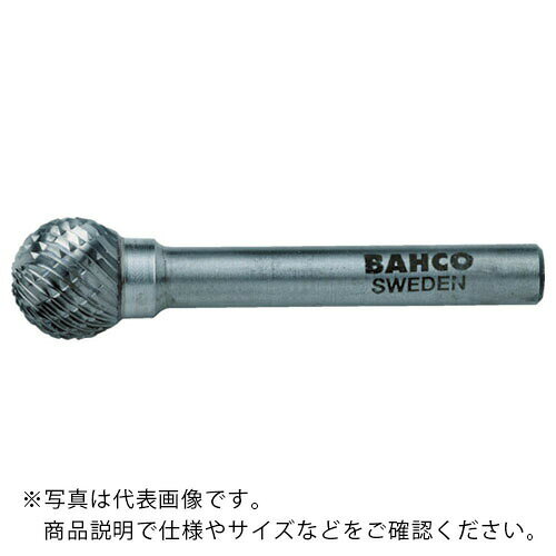 特長：硬度HRC67までの材料の切削が可能です。ヘッド部硬度はおよそ1500HVです。用途：ルーターを使用した材料の切削加工。仕様：形状：球(シングルカット)刃径(mm)：8刃長(mm)：7軸径(mm)：6全長(mm)：47最高使用回転数(...