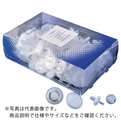 特長：タンパクの吸着も極めて少なく、広範囲の有機溶剤に耐性があります。用途：水系、非水系サンプル溶液のろ過。親水性HPLCサンプルの清澄化、細胞組織サンプルのろ過。仕様：サイズ(mm)：13孔径(μm)：0.22材質／仕上：ハウジング:ポリ...