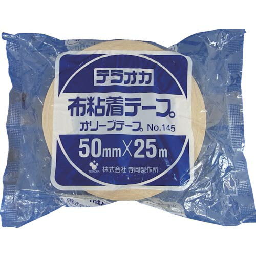 特長：鮮明な色を豊富に揃えた重梱包用カラー布テープです。用途：重梱包用途・ケースの色分けに。仕様：色：イエロー幅(mm)：50長さ(m)：25厚さ(mm)：0.31製造国：日本粘着力：4.32N/10mm引張強度：74.52N/10mm芯径...