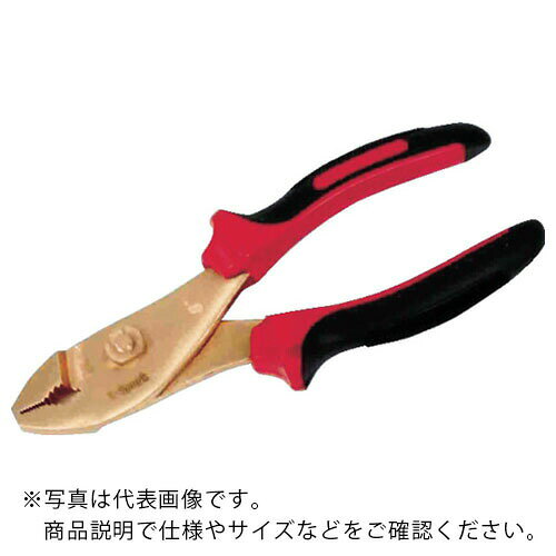 特長：摩擦や衝撃を加えても火花が出ない工具です。無発火性の他、非磁性や耐蝕性にも優れています。用途：化学工業、石油、製鉄、ガス産業、爆薬製造工場、造船所、航空業界、船舶搭載用、火力発電所、製薬工場、アルミ精製所、製粉工場、医療機器メンテナン...