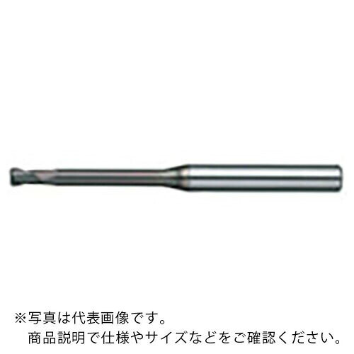 特長：外周刃はワークへの干渉を最小限にした設計でびびりを抑えます。ボールエンドミルと比べピックフィードが大きく取れるため高能率加工が実現できます。コーナーR精度は±5μmの高精度です。（D2.5以下）チューンナップされた無限コーティングによ...